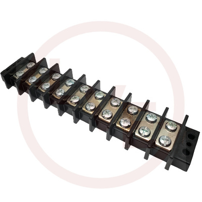 BUSSMANN TB400-10 | TERMINAL BLOCK 10POS .687P DOUBLE ROW